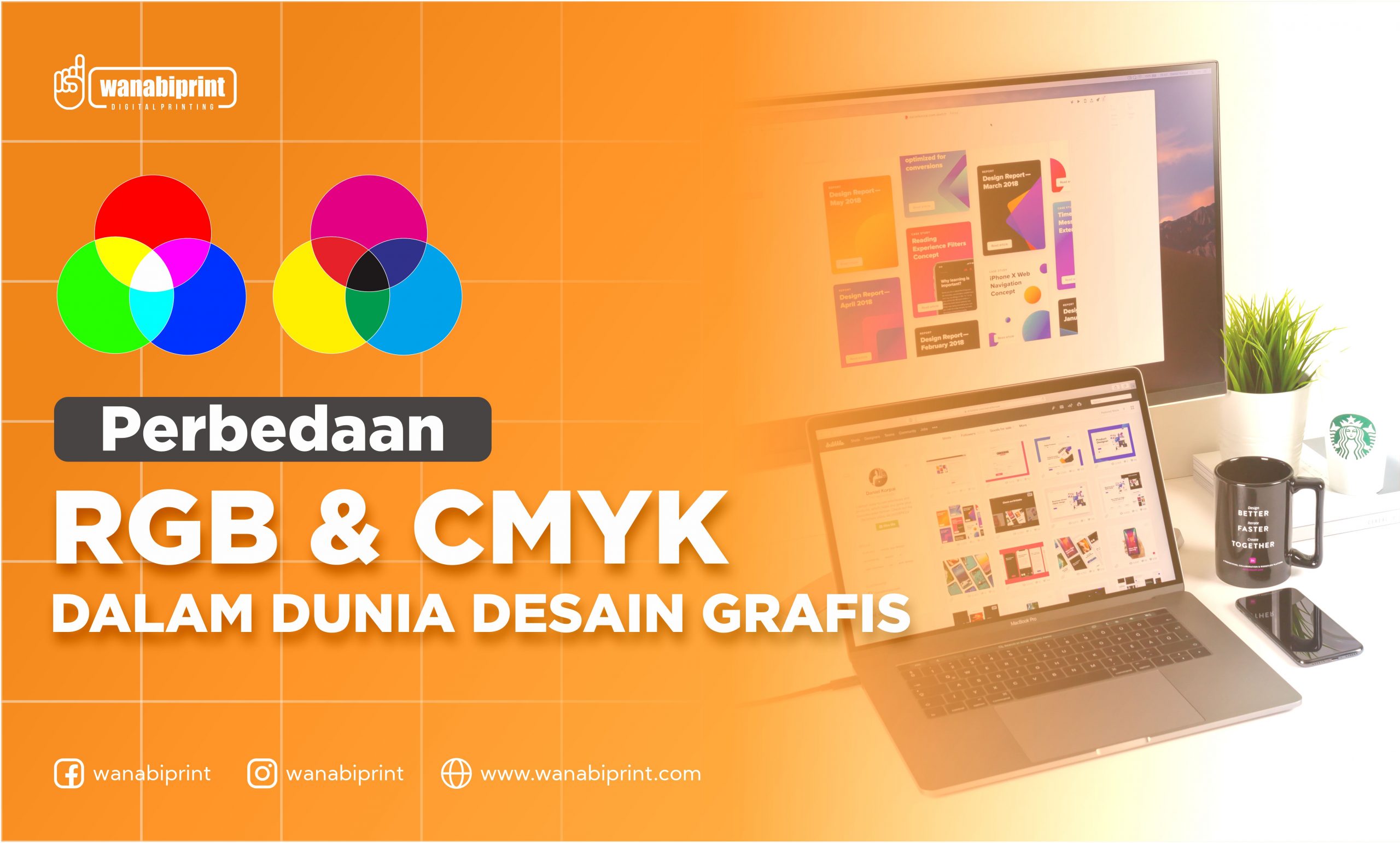PERBEDAAN RGB DAN CMYK DALAM DESAIN GRAFIS WANABIPRINT